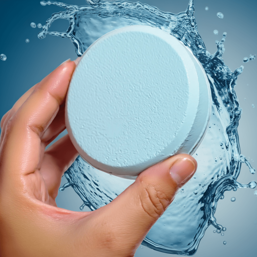 Crystal Cube Water Clarifier Tablets for Sparkling Pools