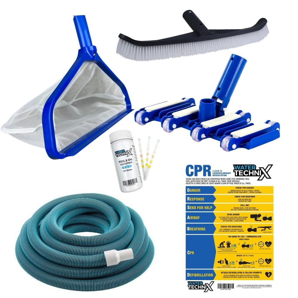 Water Technix 9m Handover Kit - Essential Pool Cleaning Bundle