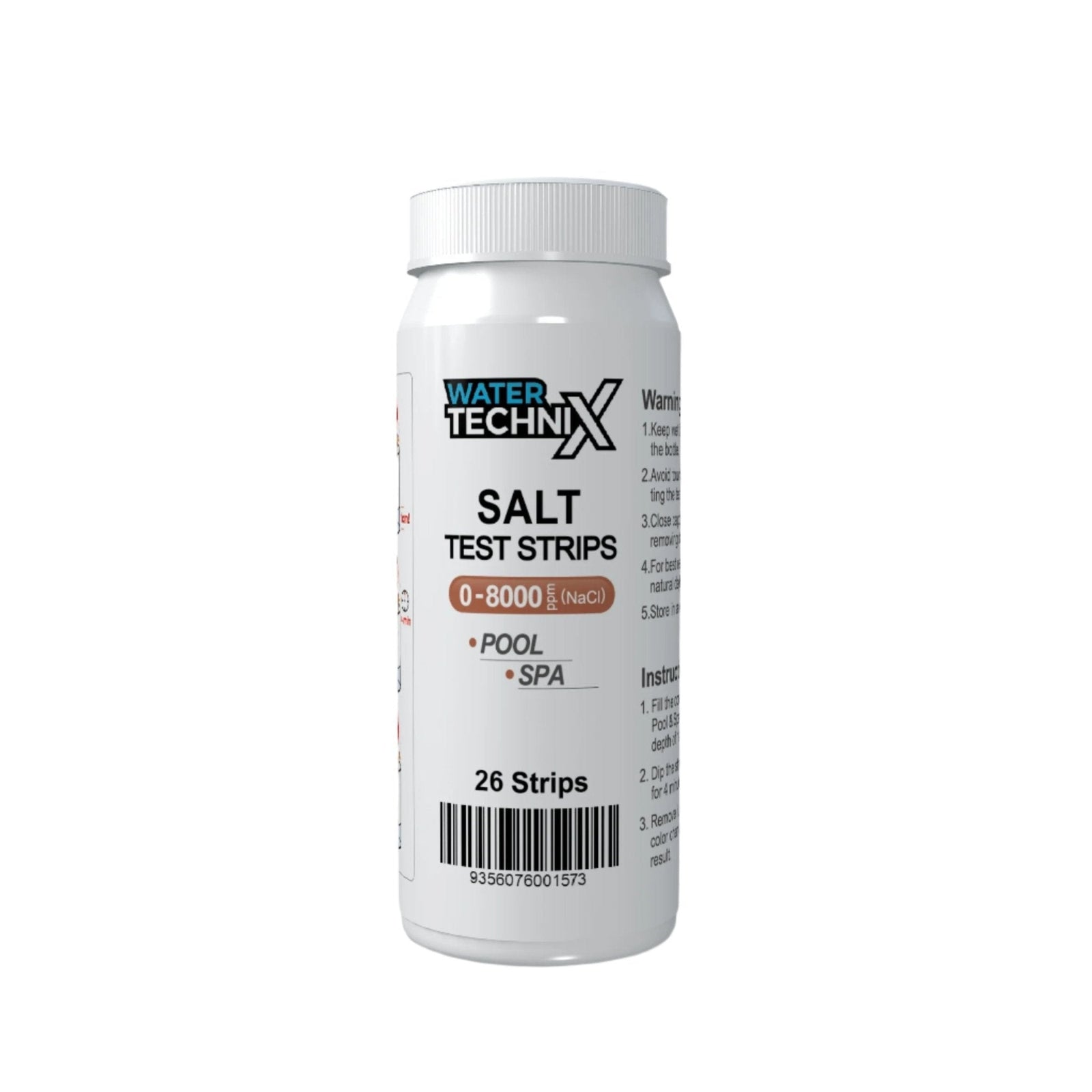 Water TechniX Test Kit & Salt Strips Bundle